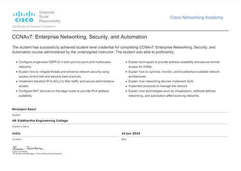 Finished Ccnav7 Enterprise Networking Security And Automation