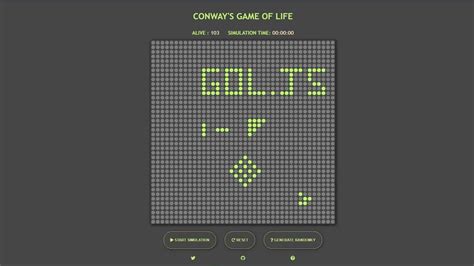 conway s game of life anish shilpakar tealfeed
