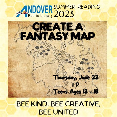 Create A Fantasy Map Andover Public Library