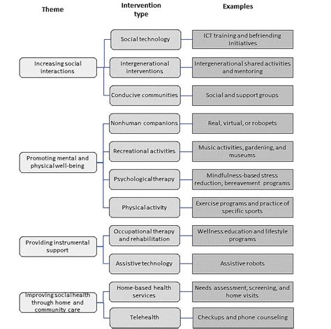 Representation Of The Identified Intervention Types With Examples And