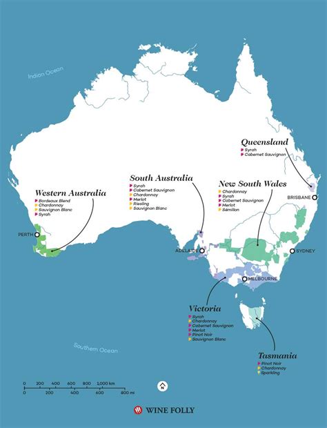 Australia Wine Region Wine Folly