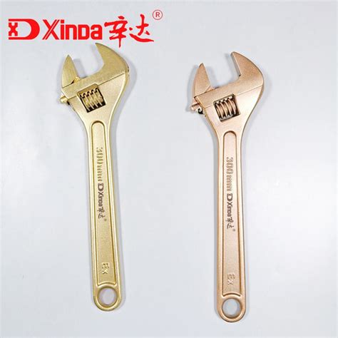 Buy Non Sparking Tools Copper Adjustable Spanner Explosion Proof Wrench From Shijiazhuang Xuda