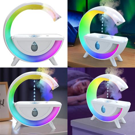 Dufderia Ideal For Bedrooms And Offices This Revolutionary Rgb Water Droplet Anti Gravity