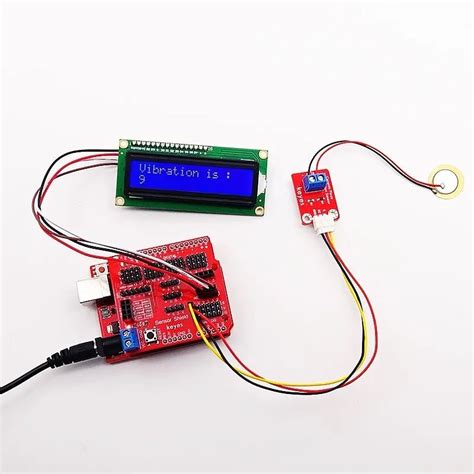 Analog Piezoelectric Ceramic Vibration Sensor Module Sun Cheong