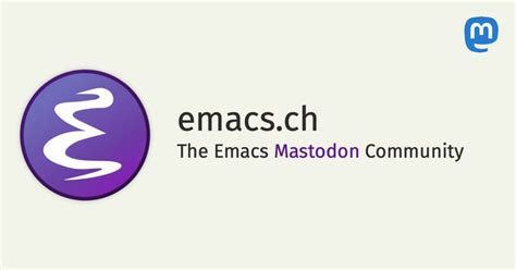 Mastodon Instance For Emacs Users And Foss Enthusiats Remacs