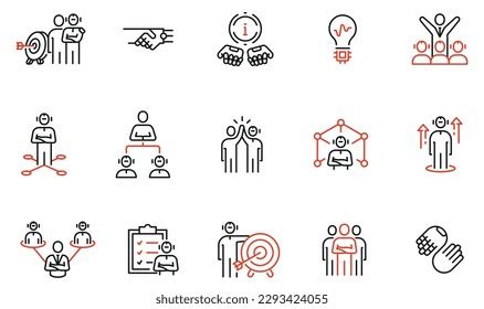 Vector Set Linear Icons Related Engineering Stock Vector Royalty Free Shutterstock