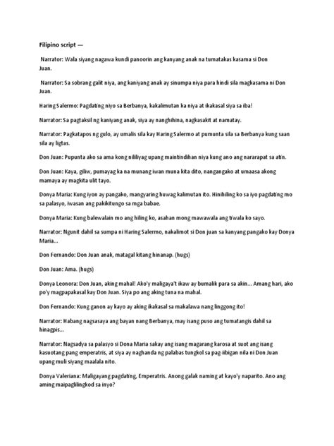 Filipino Script Needs Paraphrasing Pdf