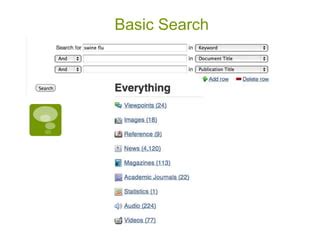 Advanced Search Boolean Connectors PPT