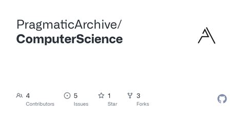 Github Pragmaticarchivecomputerscience
