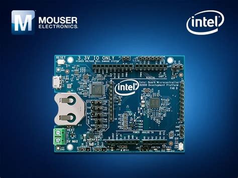 Intel Quark D2000 Microcontroller Developer Kit Embarcados