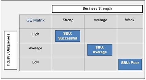 What Is The Ge Strategic Business Unit Sbu Matrix Driveyoursucce
