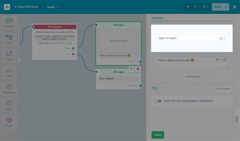 how to add an image generator to your chatbot using openai tools