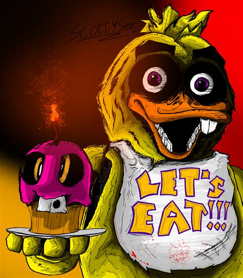 Chica The Duck Chicken Thing By Scottysee On Newgrounds