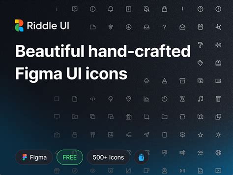 Riddle Free Icon Set Theme Ui