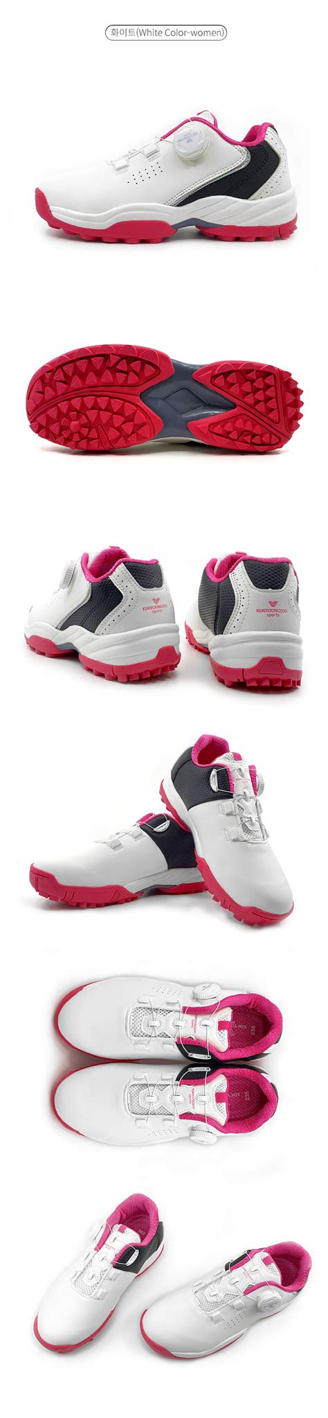 핫딜 김영주 Kyj 002 다이얼 스파이크리스 골프화 딜팡 골프용품 전문쇼핑몰