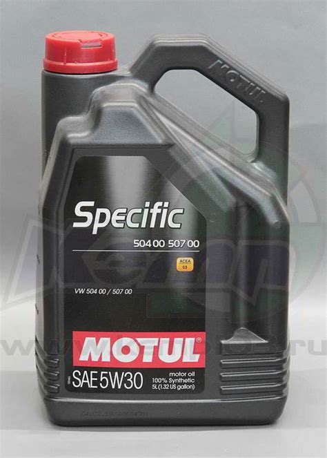 Масло моторное синтетическое MOTUL Specific VW 5W30, 5 литров., 106375 ...