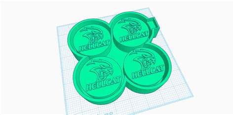 👾 Hellcat Vent・ Stl File For 3d Printing・cults