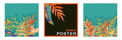 전단지 디자인을위한 미적 잔인 한 포스터 이국적인 정글 현대 벽지 추상적 인 배경 추상적 인 식물 꽃 템플릿 디자인 0명에 대한 스톡 벡터 아트 및 기타 이미지 Istock