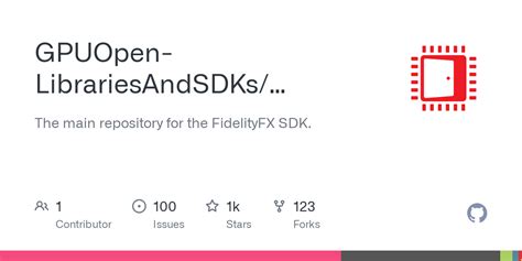 Releases · Gpuopen Librariesandsdksfidelityfx Sdk · Github
