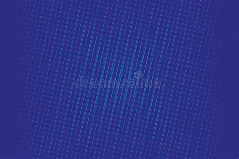 Random Numbers 0 And 1 Background In A Matrix Style Binary Code Pattern Abstract Digital