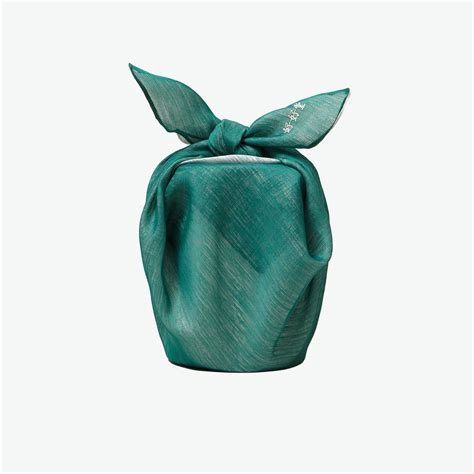 녹색 줄노방 보자기 감도 깊은 취향 셀렉트샵 29cm