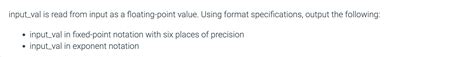 solved input val is read from input as a floating point