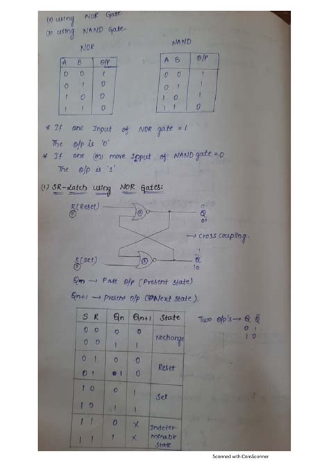 SOLUTION Sequential Circuits Important Questions And Answers Notes Engineering Studypool