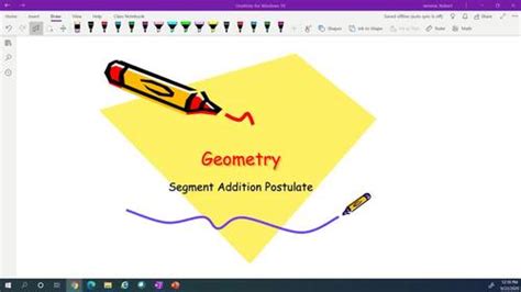 Segment Addition Geometry Instructional Video By Rj Math Tpt