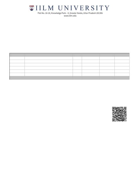 Final Marksheet Transcript Pdf