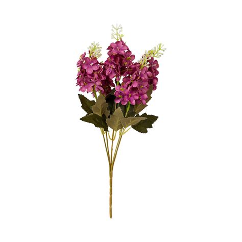 Artificial Delphinium 5 Heads 36cm Assorted The Reject Shop