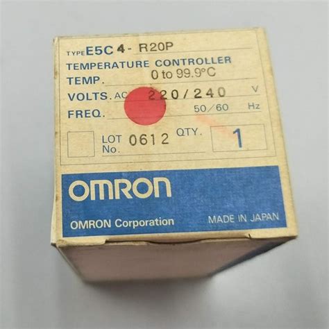 Omron Temperature Controller E5c4 R20p 220240vac Shopee Malaysia