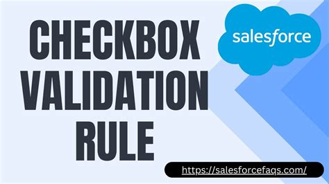 Salesforce Checkbox Validation Rule Salesforce Checkbox Validation Rule Youtube Salesforce Checkbox Validation Rule Salesforce Checkbox Validation Rule Youtube