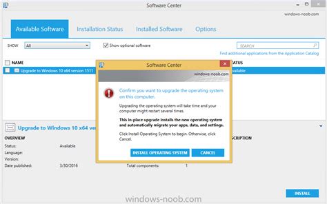 How Can I Use The Upgrade Task Sequence In System Center Configuration Manager Current Branch