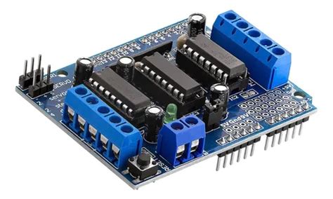 Motor Shield L293d L293 Driver Puente H Arduino Uno Mega Cuotas Sin Interés