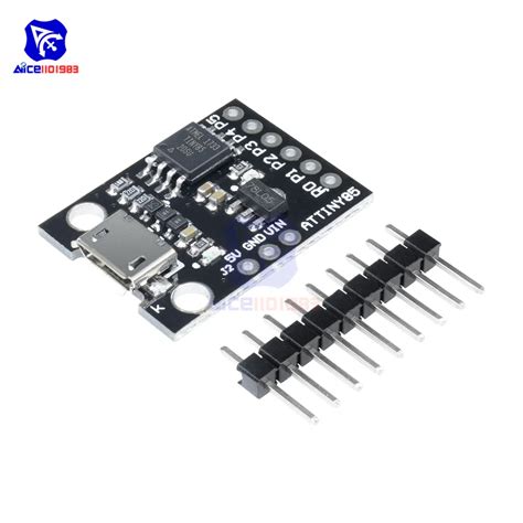 Diymore Attiny Attiny85 Micro Usb Expansion Module For Arduino Iic I2c Twi Spi Microcontroller