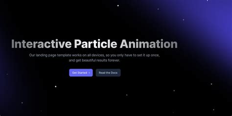 How To Create A Beautiful Particle Animation With HTML Canvas DEV Community