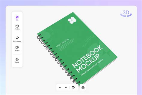 Free Customize Notebook Front Cover Design Online