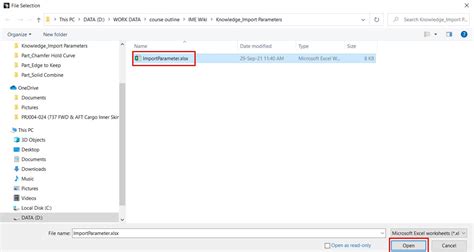 CATIA Knowledgeware How Import Parameters From External File IME Wiki