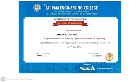 Yazhini A On Linkedin Sairamcivil Webinars Civilengineering