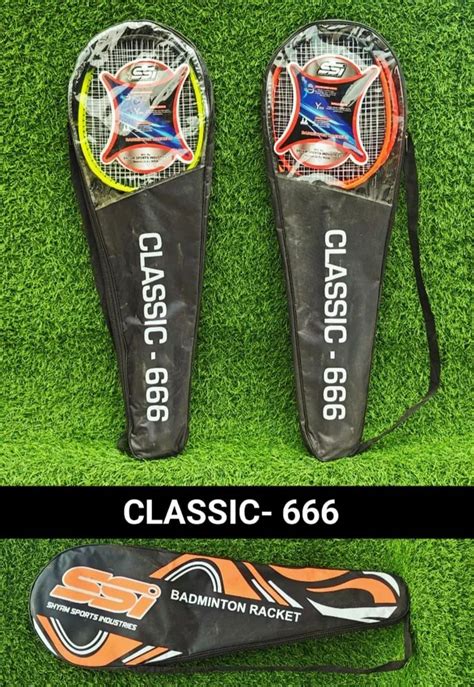 Fluorescent Colour Badminton Racket Set Model Name Number Classic 666 At ₹ 167 Pair In Meerut