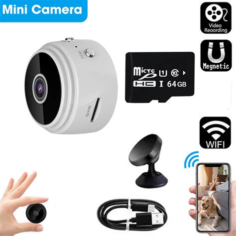 A9 Mini กล้องจิ๋ว กล้อง Wifi จิ๋ว ไรสาย1080p Hd Ip กล้อง กล้องวิดีโอ กล้องวงจรปิด 360°พาโนรามา