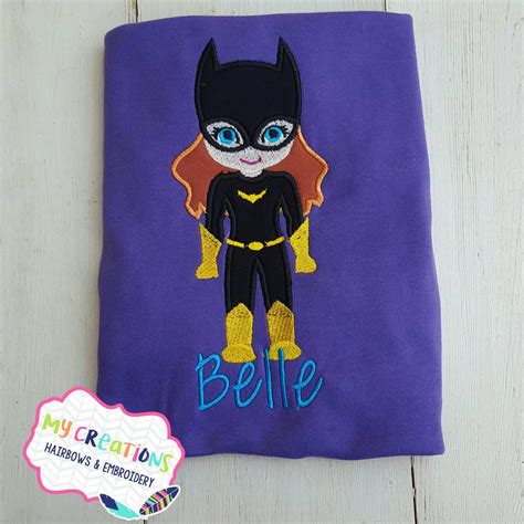 Batgirl Shirt Etsy