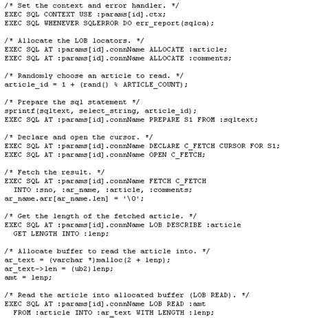 Develop C And C Applications With Oracle Database 11g Using Proc