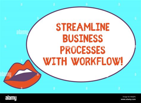 Writing Note Showing Streamline Business Processes With Workflow Business Photo Showcasing