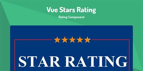 Vue Stars Rating Rating Component Made With Vuejs
