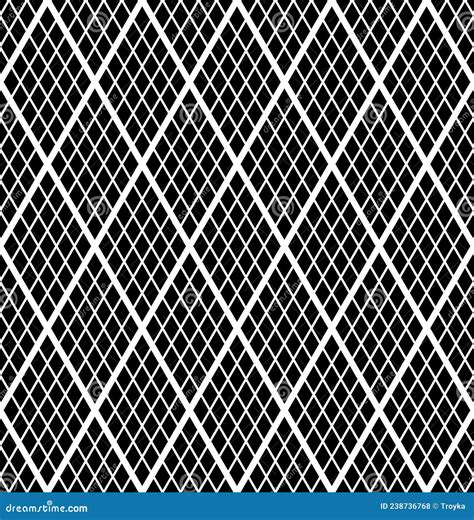 Seamless Geometric Diamonds Lattice Pattern Grid Texture Stock Vector Illustration Of