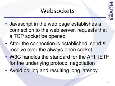 WebSockets TCP In Javascript Ppt Download