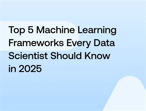 Codexteam Blog Top 5 Machine Learning Frameworks Every Data