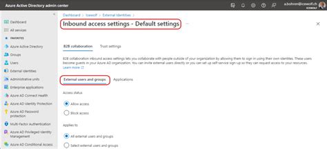 Azure Ad Cross Tenant Access Settings Preview Icewolf Blog