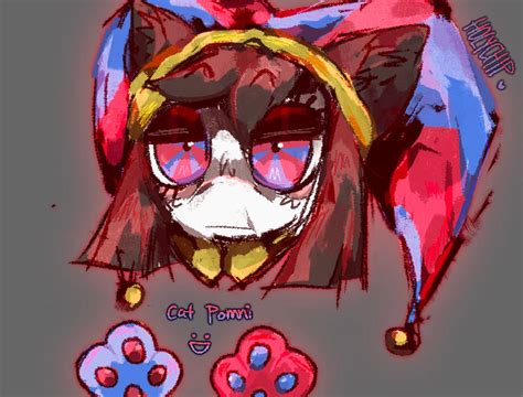 Cat Pomni By Holymotherofchips On Deviantart